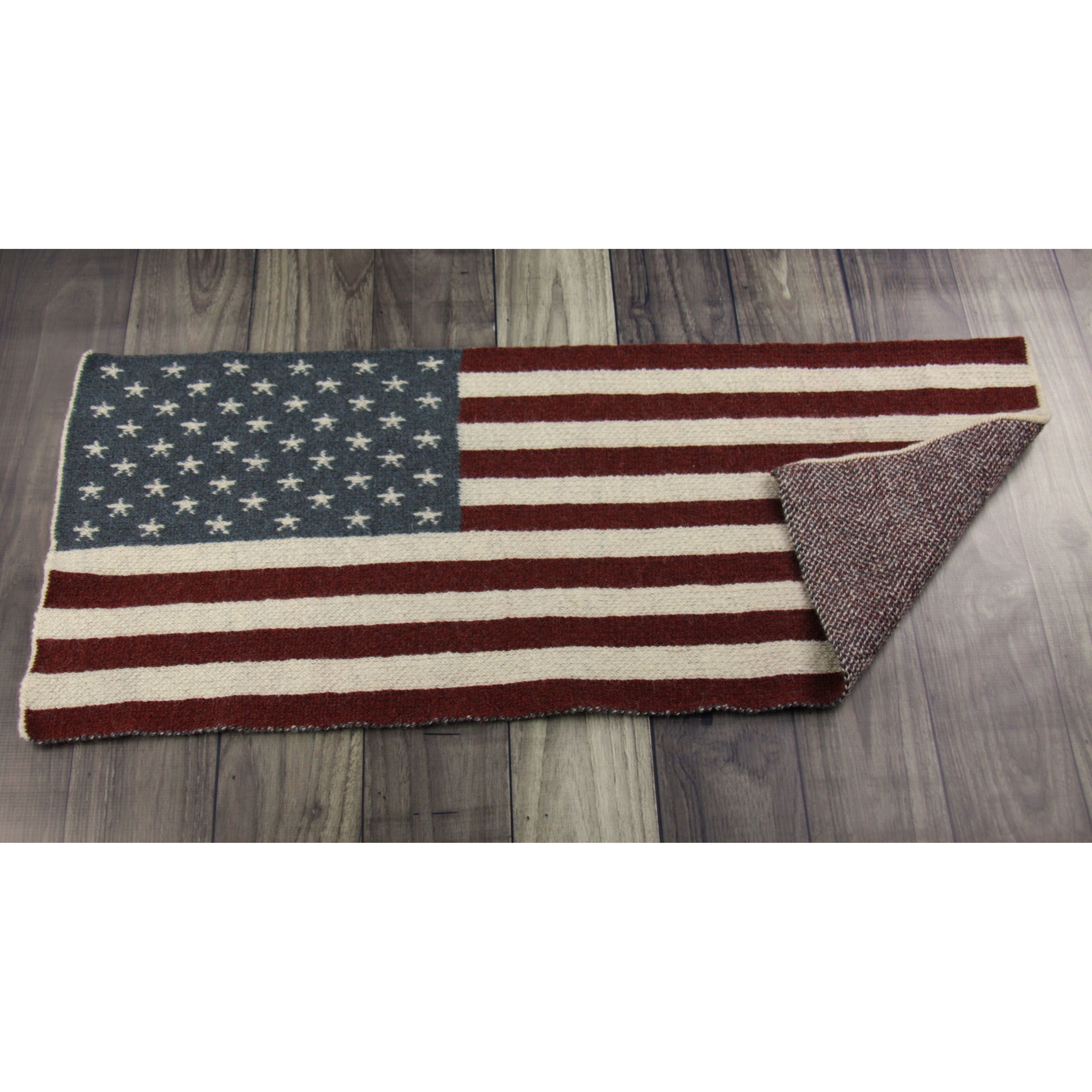 Americana Table Runner – Mountain Meadow Wool